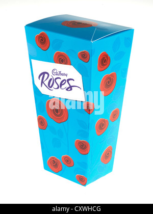 Box of Cadbury Roses Stock Photo - Alamy