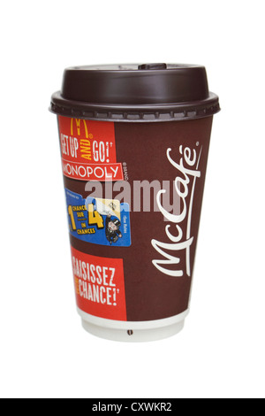 Cup of McDonald's McCafe Coffee Stock Photo - Alamy