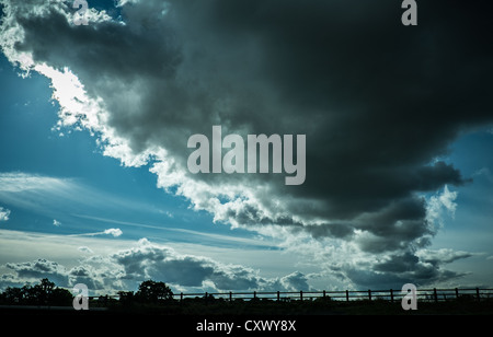 Angry Rain Clouds Stock Photo: 12523376 - Alamy