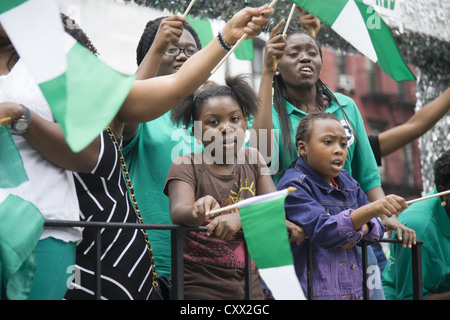 Nigerians from around New York turned out for the Nigerian Independence ...