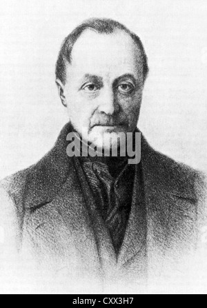 Auguste Comte, 1798 - 1857, French Philosopher Stock Photo - Alamy