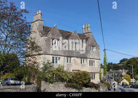 Manor House, Box Village, Corsham, Wiltshire Stock Photo - Alamy