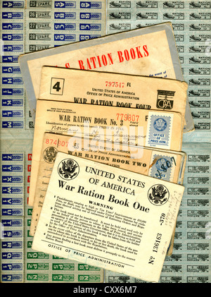 American ration book issued by the Office of Price Administration ...