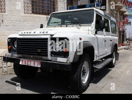 Police car, Ramallah, Palestine Stock Photo - Alamy