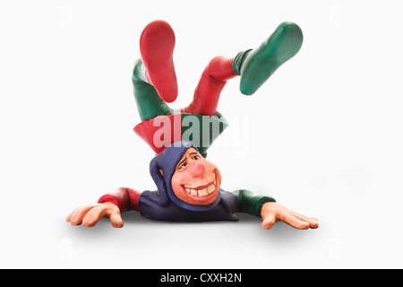 Fools or jesters, cartoon characters Stock Photo - Alamy