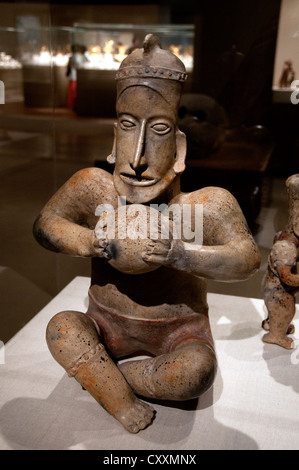 Seated Ballplayer 1st century BC 3rd century Mexico Mesoamerica Jalisco ...