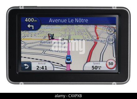 Sat nav, Satellite Navigation system on ”white background” Stock Photo ...