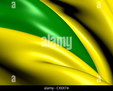 3D Flag of Isabela, Puerto Rico. 3D Illustration Stock Photo - Alamy