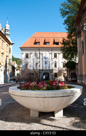 French Revolution Square, Ljubljana, Slovenia Stock Photo - Alamy