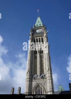Parliament Hill Peace Tower Ottawa Ontario Canada National Capital City ...