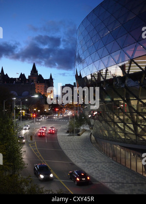 Ottawa Convention Centre night Stock Photo - Alamy