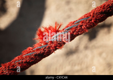 Rope under tension Stock Photo - Alamy