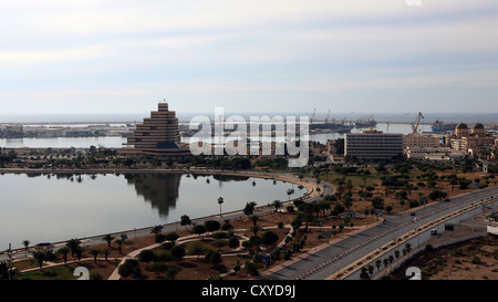 Benghazi, Libya, North Africa. Tibesti Hotel Stock Photo - Alamy