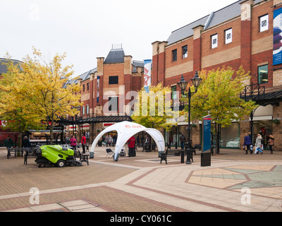 Captain Cook Square shopping centre in Middlesbrough town centre in ...