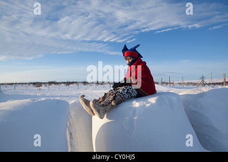 sami boy in lapland (Finland Stock Photo: 51030189 - Alamy