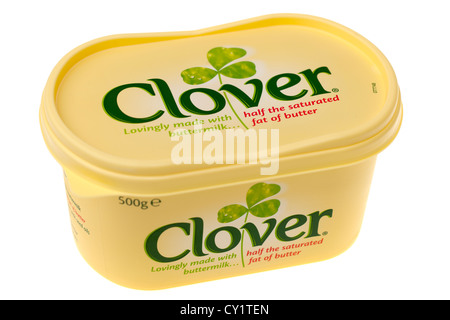 500 gram tub of Clover butter spread Stock Photo - Alamy