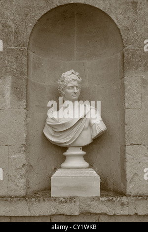 Classical statue in alcove Stock Photo - Alamy