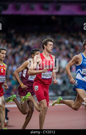 Andrew Wheating (USA) competing in the men's 1500m first round at the ...