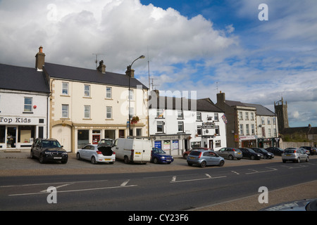 Tandragee County Armagh Northern Ireland Looking down main street of ...