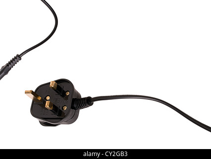Standard British Three Pin Electrical Plug Stock Photo - Alamy
