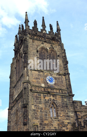 All Saints Parish Church, Gresford, Wrexham, North Wales, UK. The bells ...