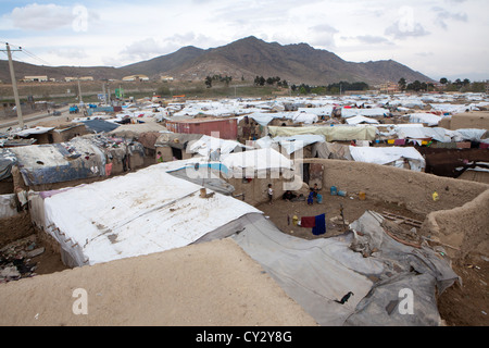slum area inhabited with refugees, in Kabul Stock Photo - Alamy