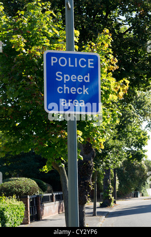 Police speed check area Stock Photo - Alamy