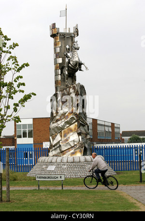 The Knight of the Vale sculpture by John McKenna, Castle Vale ...