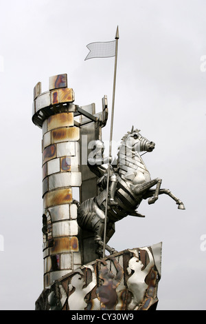 The Knight of the Vale sculpture by John McKenna, Castle Vale ...