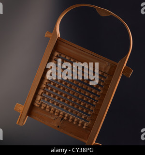 Traditional Chinese ginger grater made from bamboo wood Stock Photo - Alamy