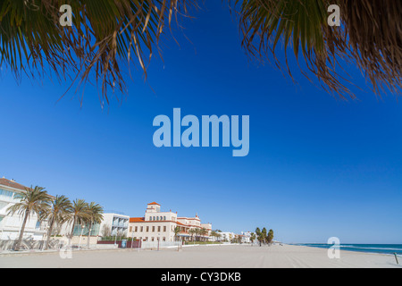 Coma Ruga beach. El Vendrell, Catalonia, Spain Stock Photo - Alamy