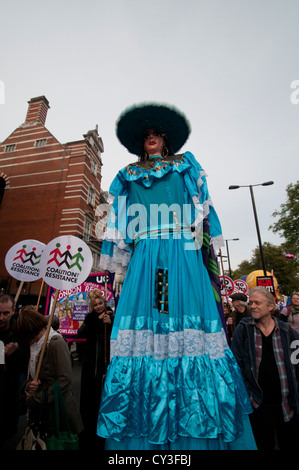 October 20 Anti Austerity March, London, UK Stock Photo - Alamy