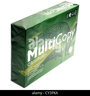 Pack of MultiCopy A4 copy white paper Stock Photo - Alamy