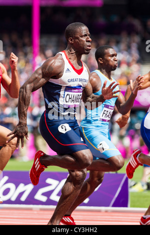 British Olympic sprinter Dwain Chambers models the official team strip ...