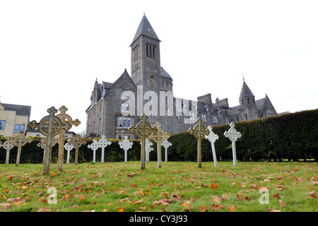 Monk's graveyard, Fort Augustus Abbey, Loch Ness Stock Photo - Alamy