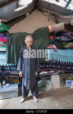 Interior of a refugee house in kabul Stock Photo - Alamy