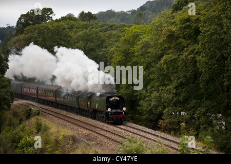 The Royal Duchy Steaming over Newbridge Stock Photo - Alamy