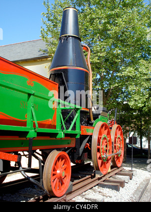 "Friend of Charleston" : 1830 steam engine Stock Photo - Alamy