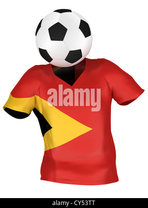 East Timor soccer ball football Stock Photo - Alamy