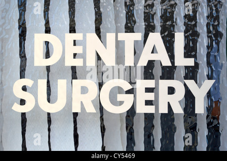 ’Your Dental Practice’ sign outside a dentist Stock Photo: 136142038 ...