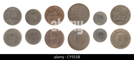 Old Turkish coin. Money collection Stock Photo - Alamy