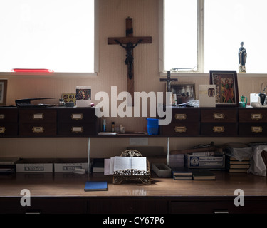 Catholic religion, sacristy Stock Photo: 37058748 - Alamy