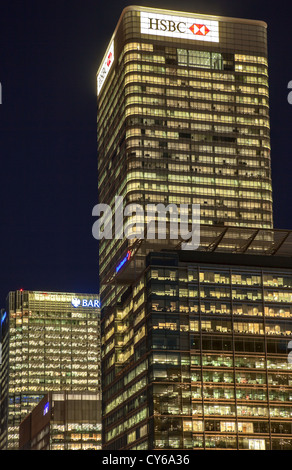 HSBC head office in Canary Wharf, London, England Stock Photo - Alamy