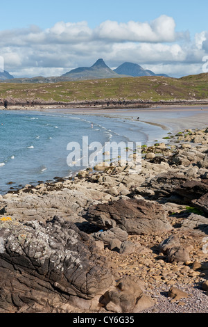 Clashnessie Bay in Scotland Stock Photo - Alamy