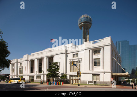 UNION STATION BUILDING HYATT HOTEL DOWNTOWN DALLAS TEXAS USA Stock ...