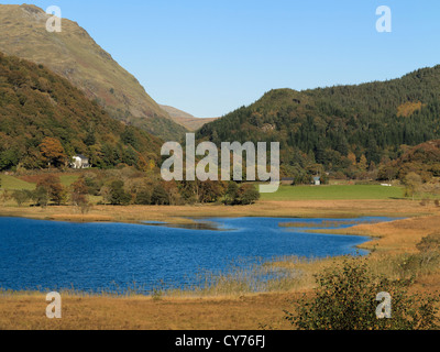 Llyn Dinas Nantgwynant Valley, Snowdonia National Park Gwynedd North ...