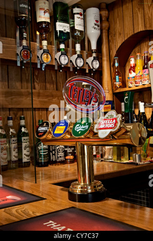 Guinness beer tap or pump Stock Photo - Alamy