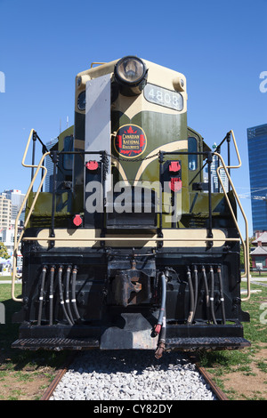Canadian diesel locomotive Stock Photo - Alamy