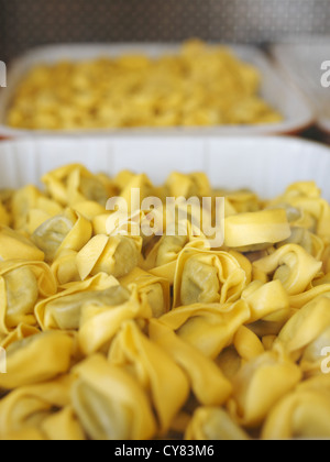Stuffed pasta shaped Stock Photo - Alamy