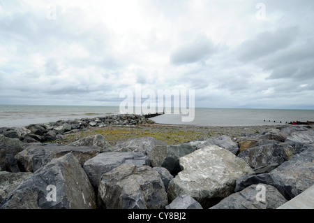 north beach aberaeron wales uk a welsh fishing boat just of the north ...